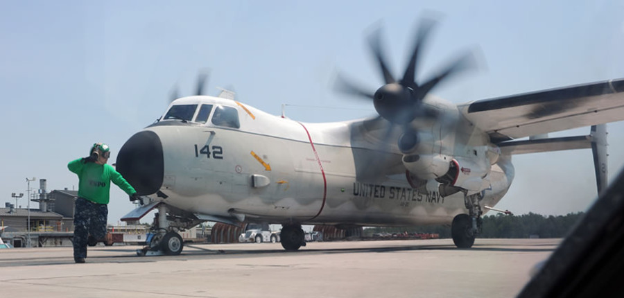 Electrically Powered Catapult Launches First T-45C, C-2A Aircraft ...