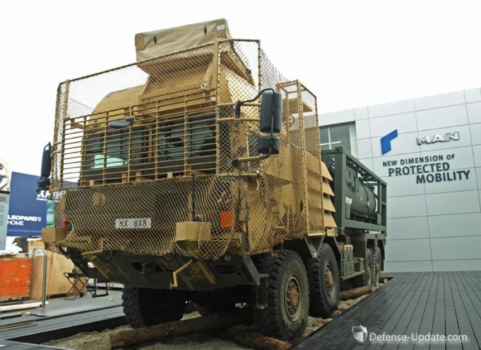 Rheinmetall Displays RPG-Protected Cabin for the HX2 High Mobility ...