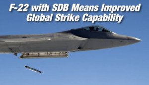 F-22 with SDB Means Improved Global Strike Capability - Defense Update: