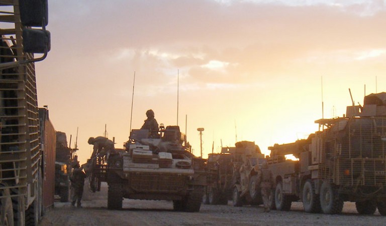 Forces from the UK, Denmark and Estonia Form Safe Corridor for US ...