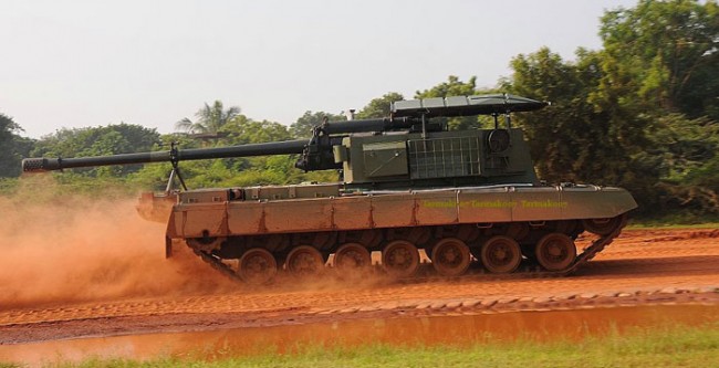 DRDO Develops Self propelled Gun Based on the Arjun Tank - Defense Update: