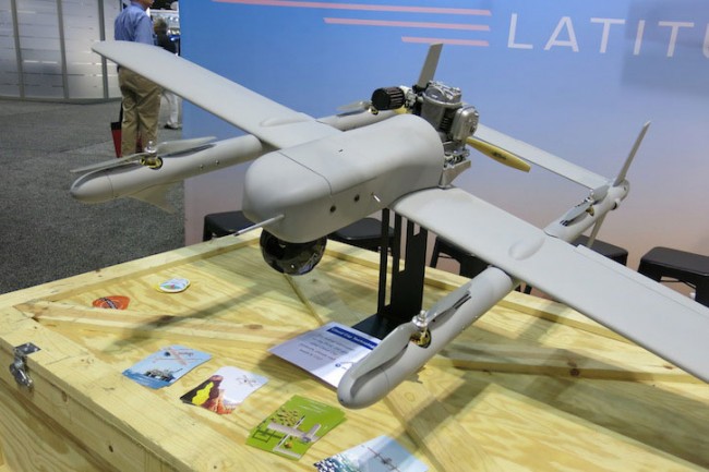 Hybrid Quadrotor Debut at AUVSI 2014 - Defense Update: