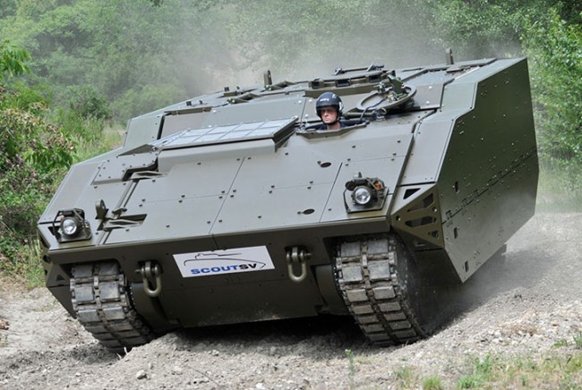 New Scout SV armoured vehicle unveiled at DVD - Defense Update: