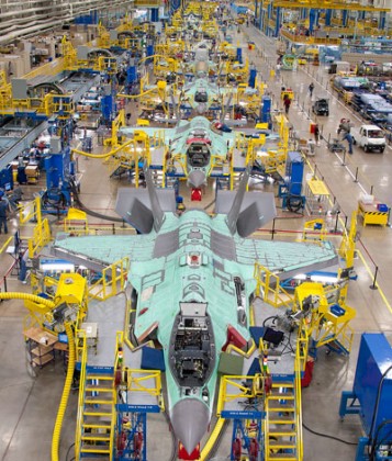 F-35 industry team to invest $170 million to reduce the JSF production ...