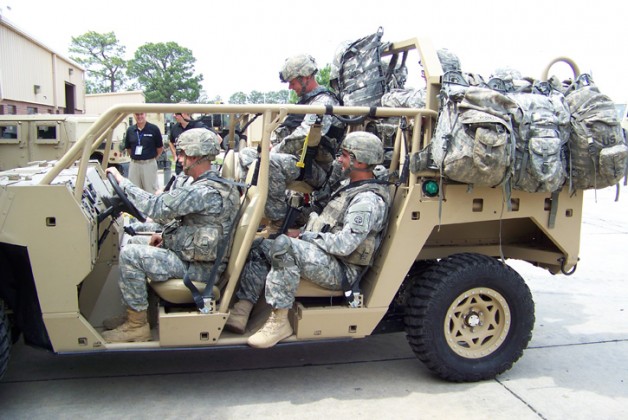 Polaris’ DAGOR, the ultra light, high mobility vehicle is tailored for ...