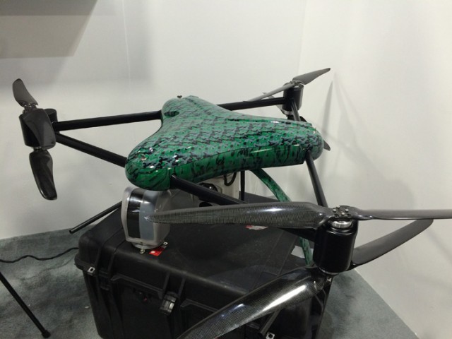 Da-Vinci tri-copter is built for urban warfare - Defense Update: