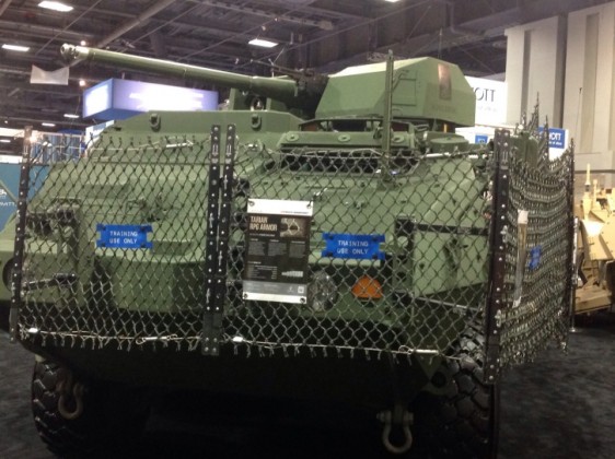 AUSA 2014 photo report – Upgunned AFVs - Defense Update:
