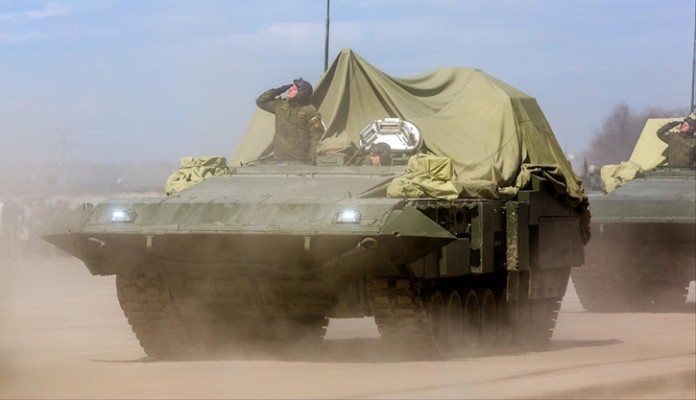 Updated: Russian Armata unveiled: a new family of armored combat ...