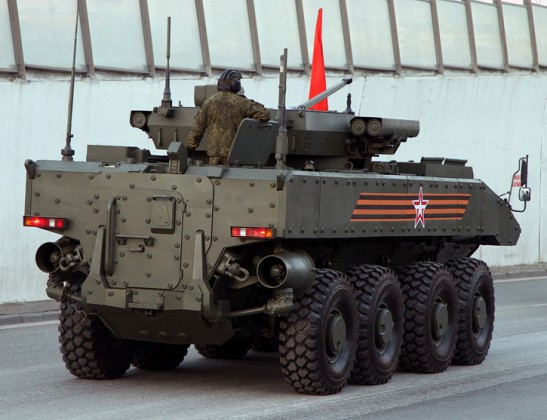 New Russian armor – Part III: Boomerang 8×8 AFV - Defense Update: