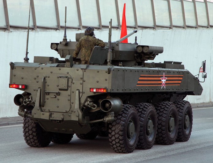 New Russian armor – Part III: Boomerang 8×8 AFV - Defense Update: