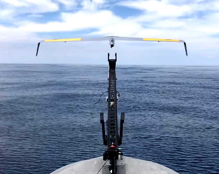 SeaGull USV Broadens Surveillance Capability with an ‘Eye in the Sky ...