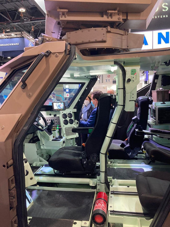 ARQUUS Showcases the Hybrid Electric Light Attack Vehicle at IDEX ...