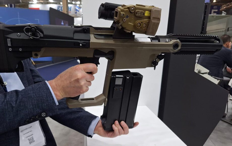 Rheinmetall Showcase Enhanced SSW40 Grenade Rifle at DEFEA 2025 - Defense Update: